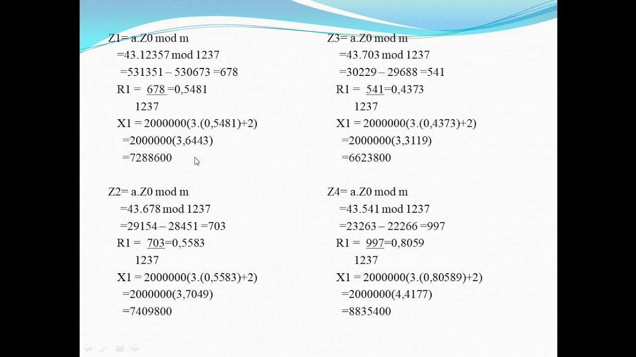 Materi Model Simulasi: Random Variate Kontinu: 1.Sebaran Uniform - YouTube