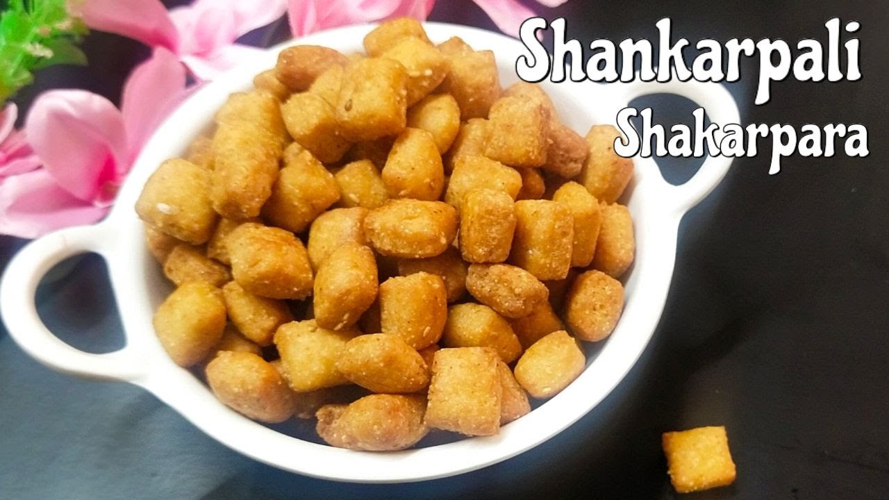 Crispy Shakarpale | Shakarpara Recipe | Khasta Shakarpara with Til ...