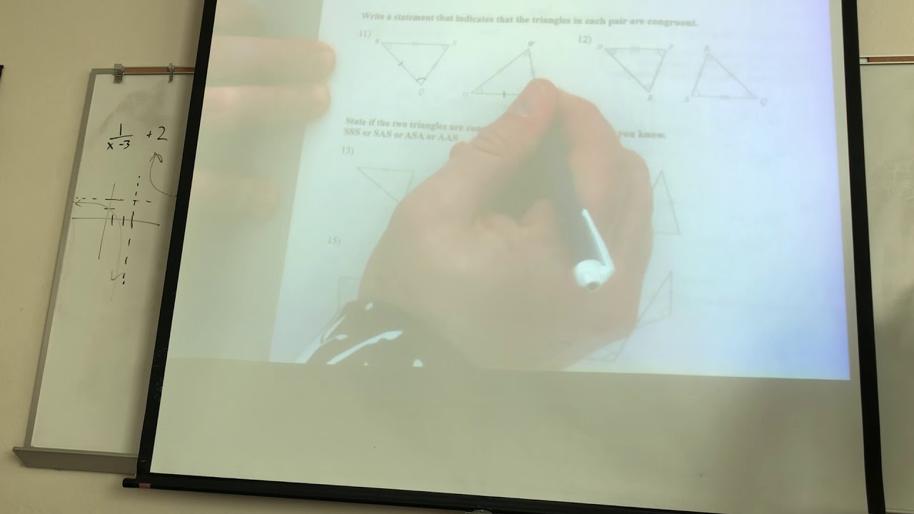 Geometry semester exam reviews - YouTube