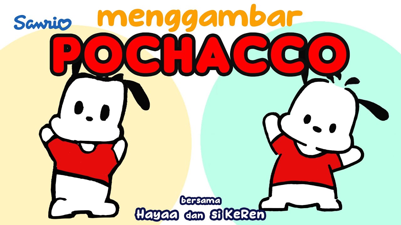 Menggambar Pochacco / Drawing #pochacco from #sanrio #drawing - YouTube