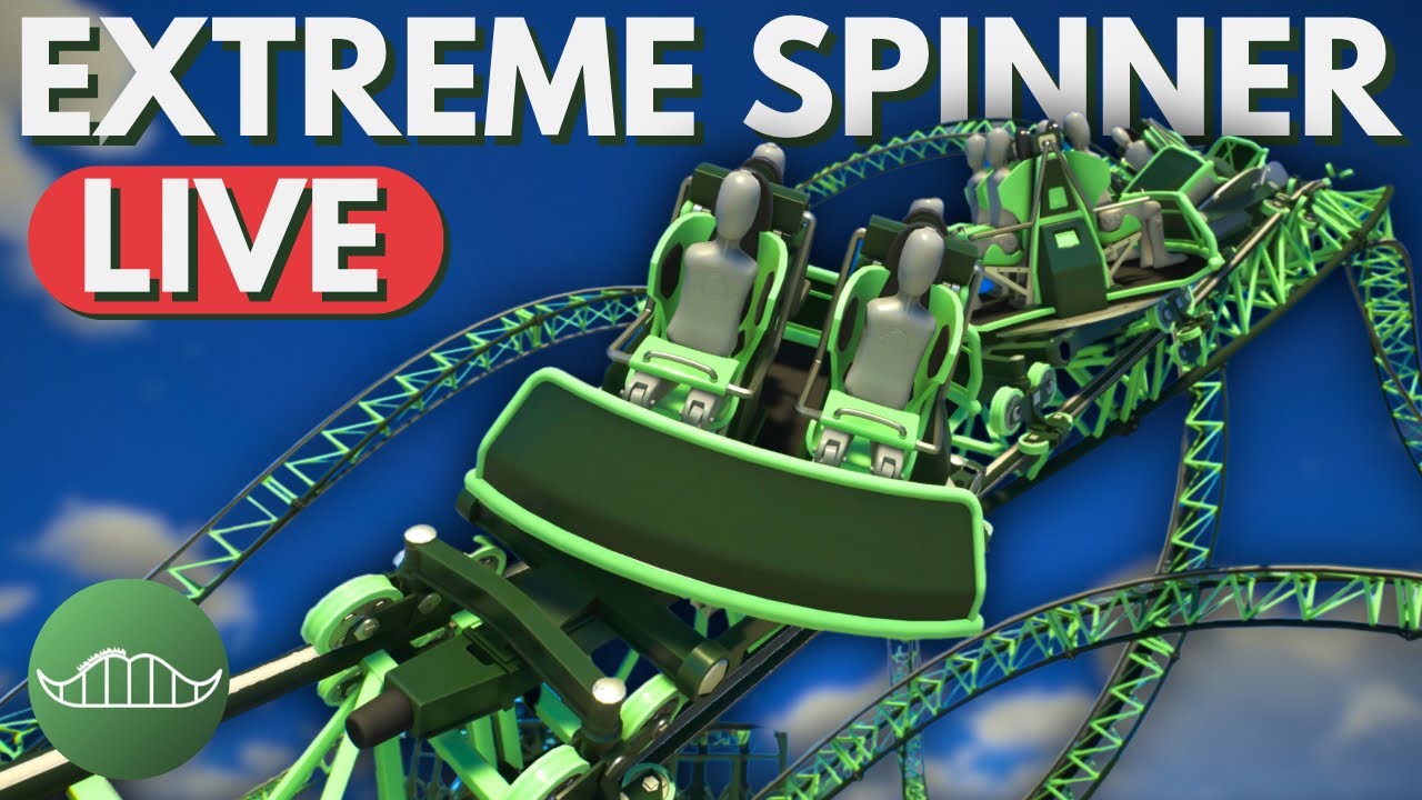 Building a MACK EXTREME SPINNER LIVE | Planet Coaster 2 - YouTube