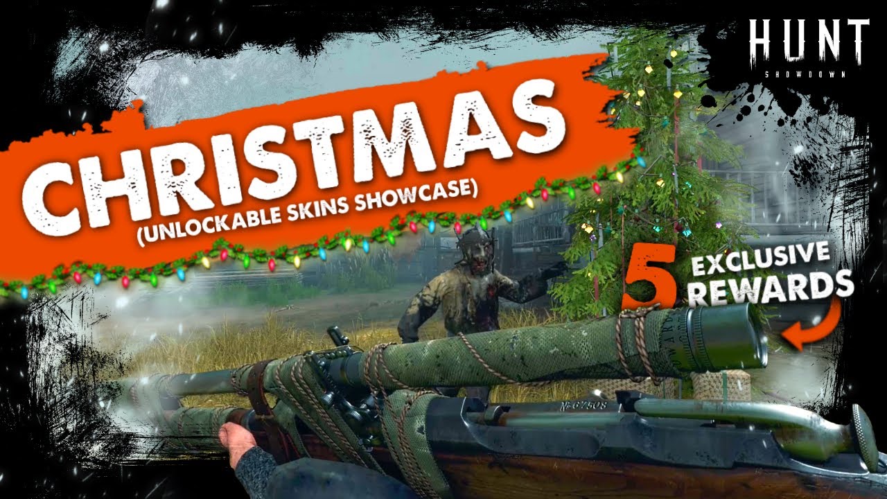 *2020* CHRISTMAS event skins gameplay (HUNT: Showdown Rewards Showcase ...