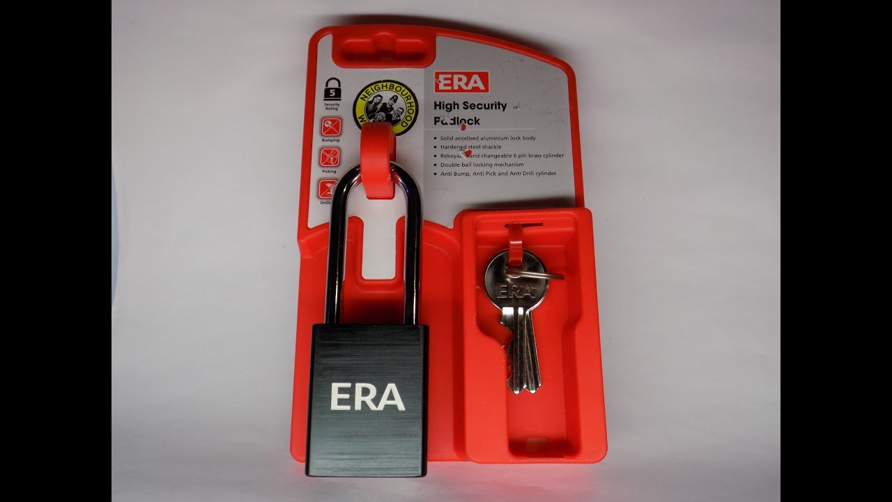 Package from GordonW & ERA padlock (223) - YouTube