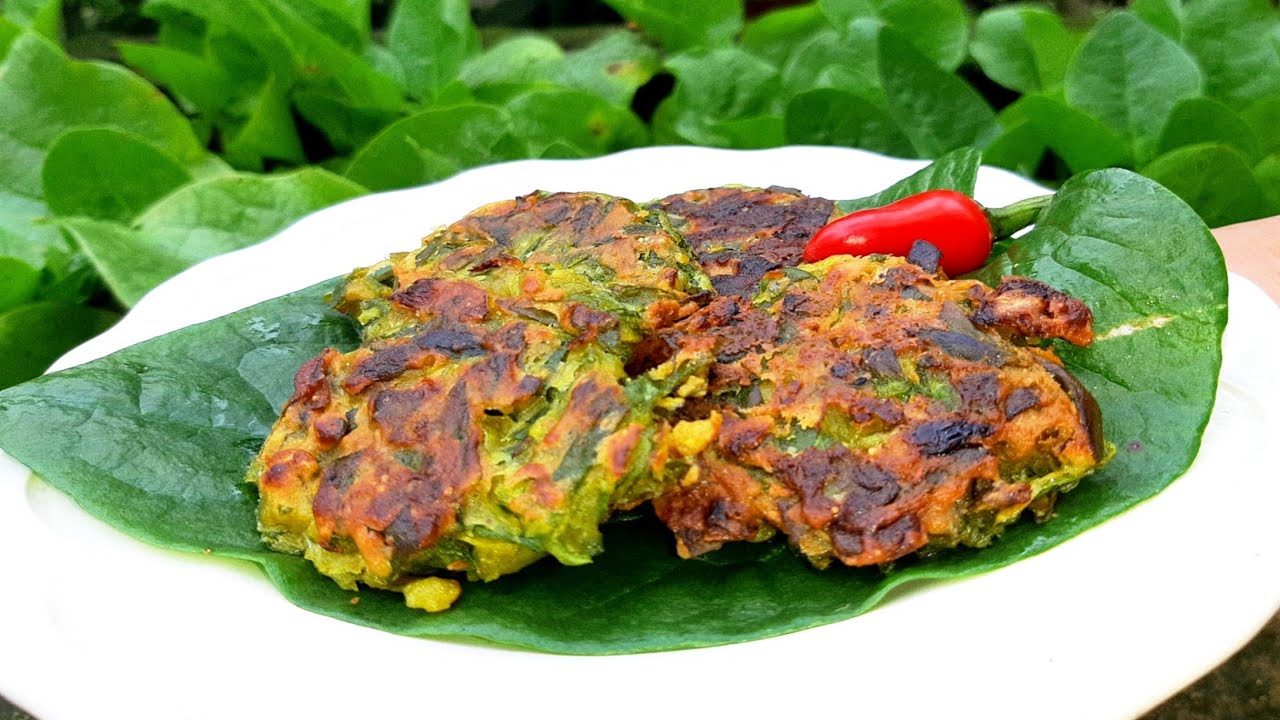 Poi Saag Bara | Poi Patra Recipe | Poi Patra Pithau | Poi Saag Recipe ...
