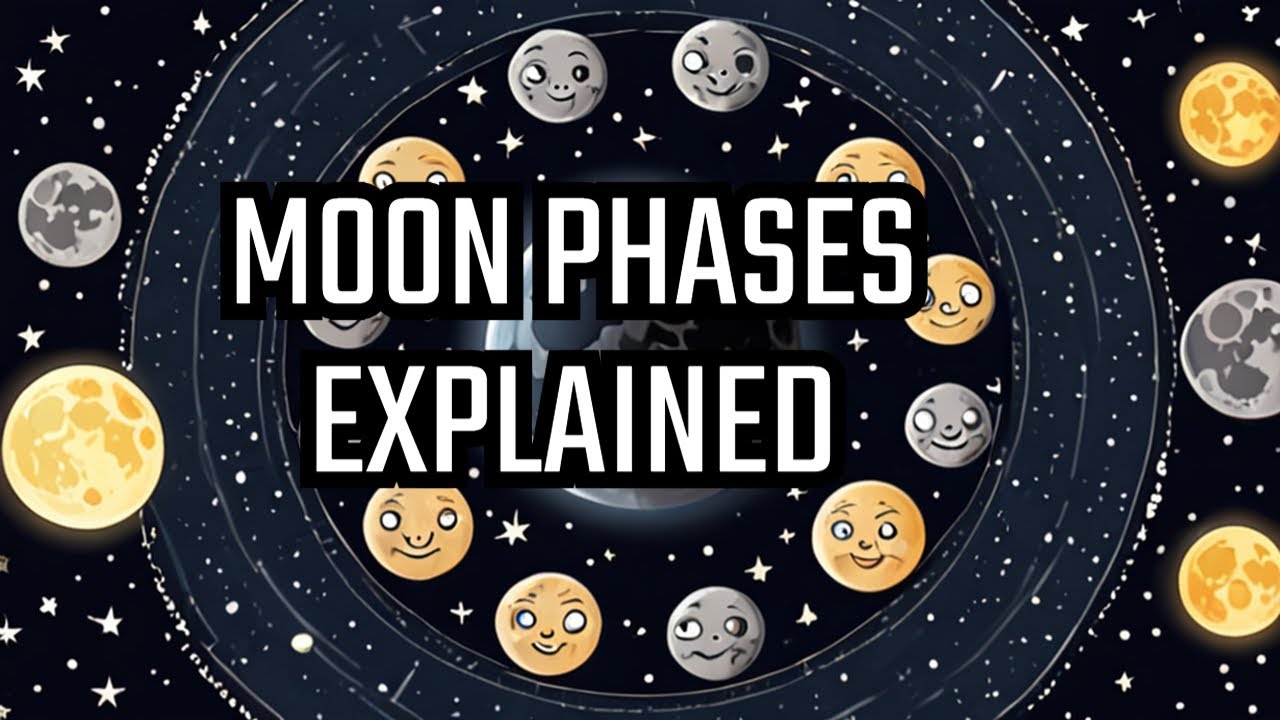 Phases of the Moon | Kids | Learn 8 Phases of the Moon - YouTube