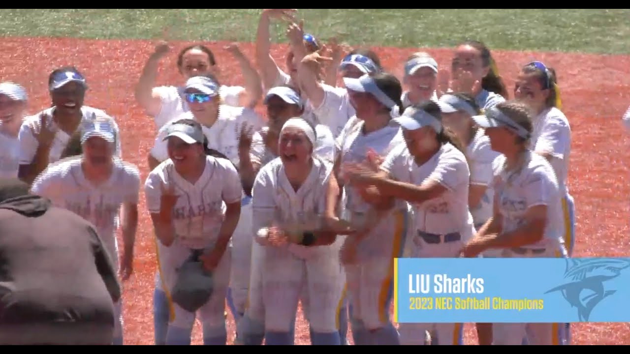 LIU Wins 3rd Elimination Game To Capture 2023 NEC Softball Championship ...