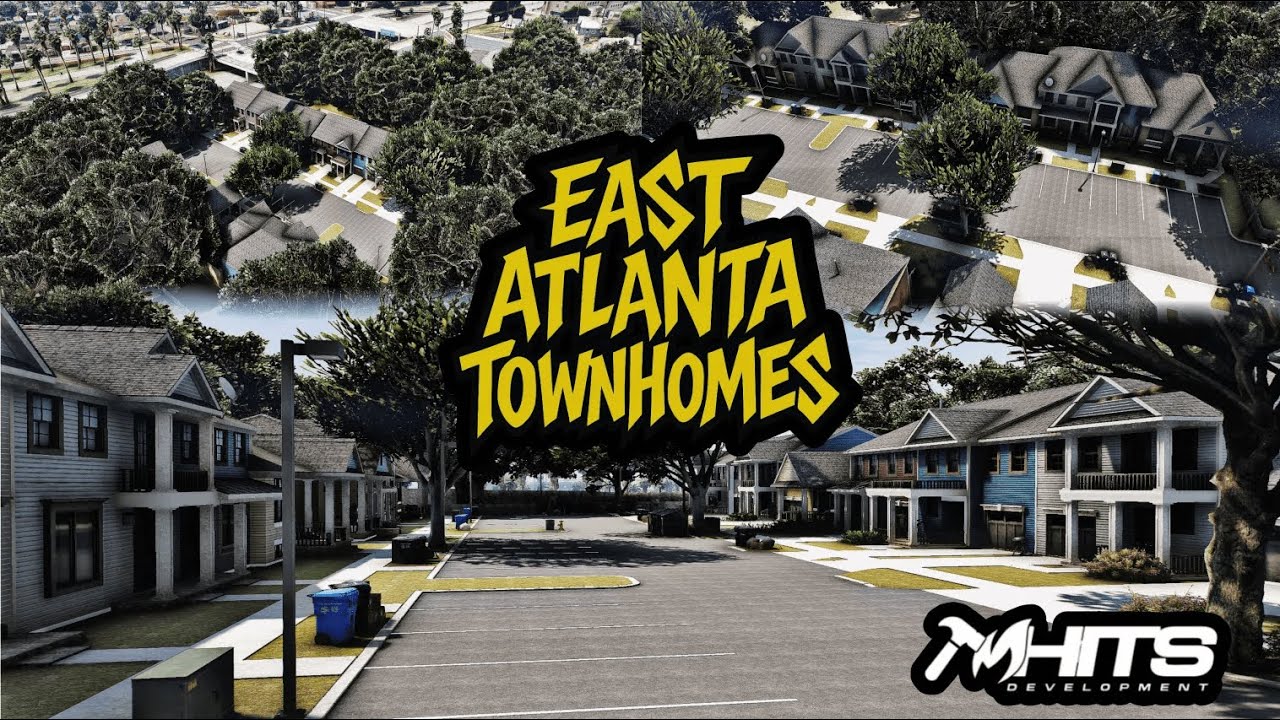 [FIVEM HOOD] EAST ATLANTA TOWNHOMES [NEAR LESTER'S HOUSE] [2025] - YouTube