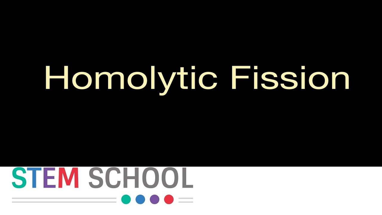 Homolytic Fission - YouTube