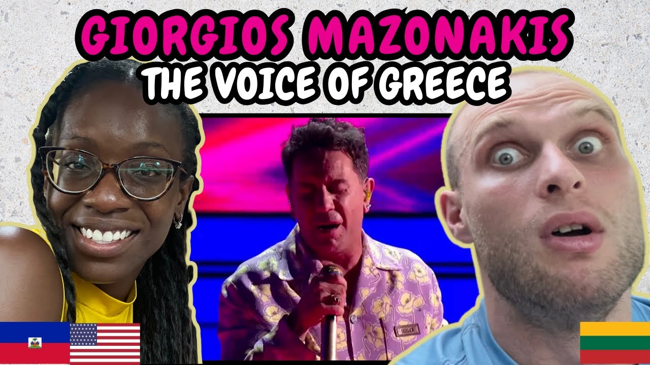 REACTION TO Giorgos Mazonakis - The Voice of Greece Special Performance ...