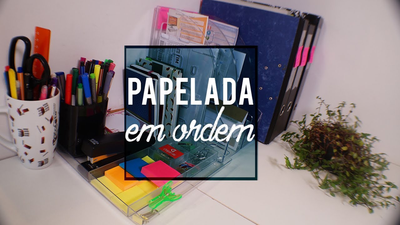 Como Organizar a Papelada e Documento | Organização é Vida - YouTube
