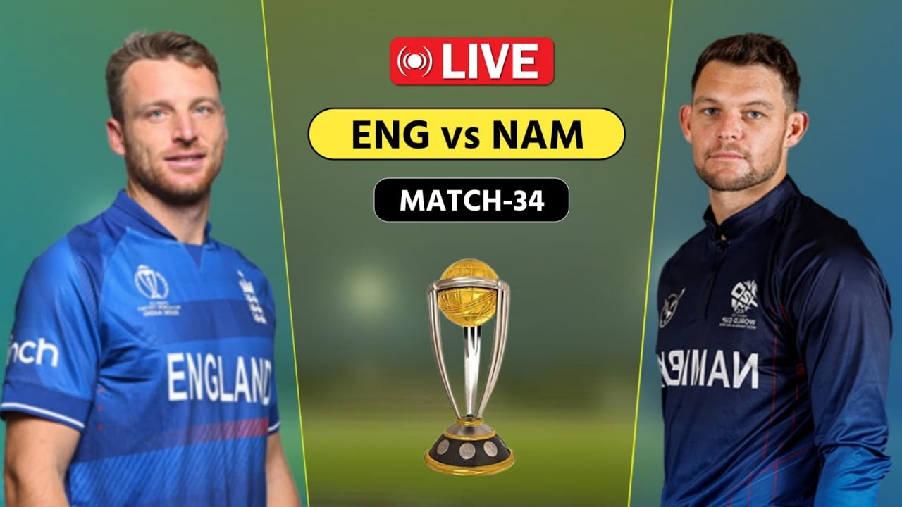 ENG vs NAM Live | England vs Namibia Live World Cup | T20 WC 2024 # ...