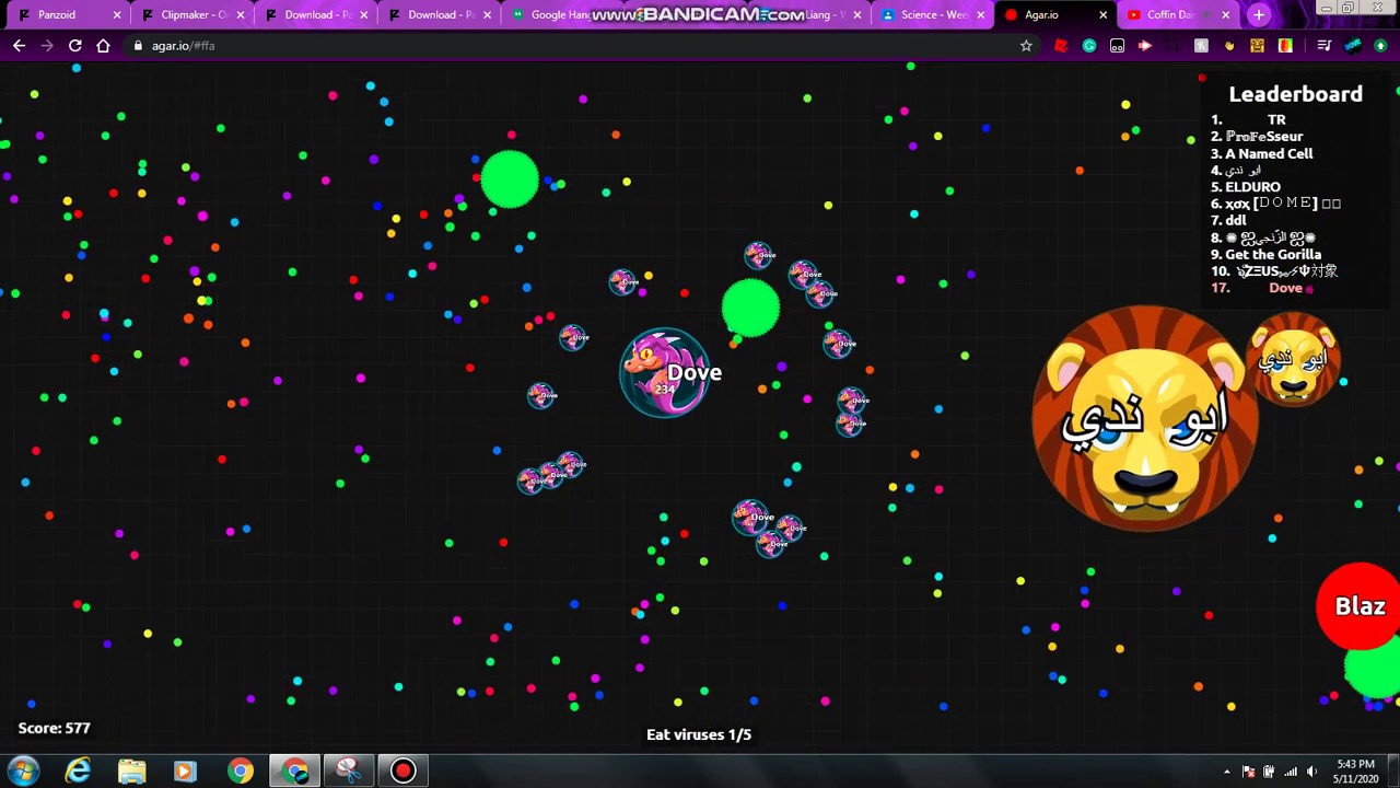 Agar.io gameplay - YouTube