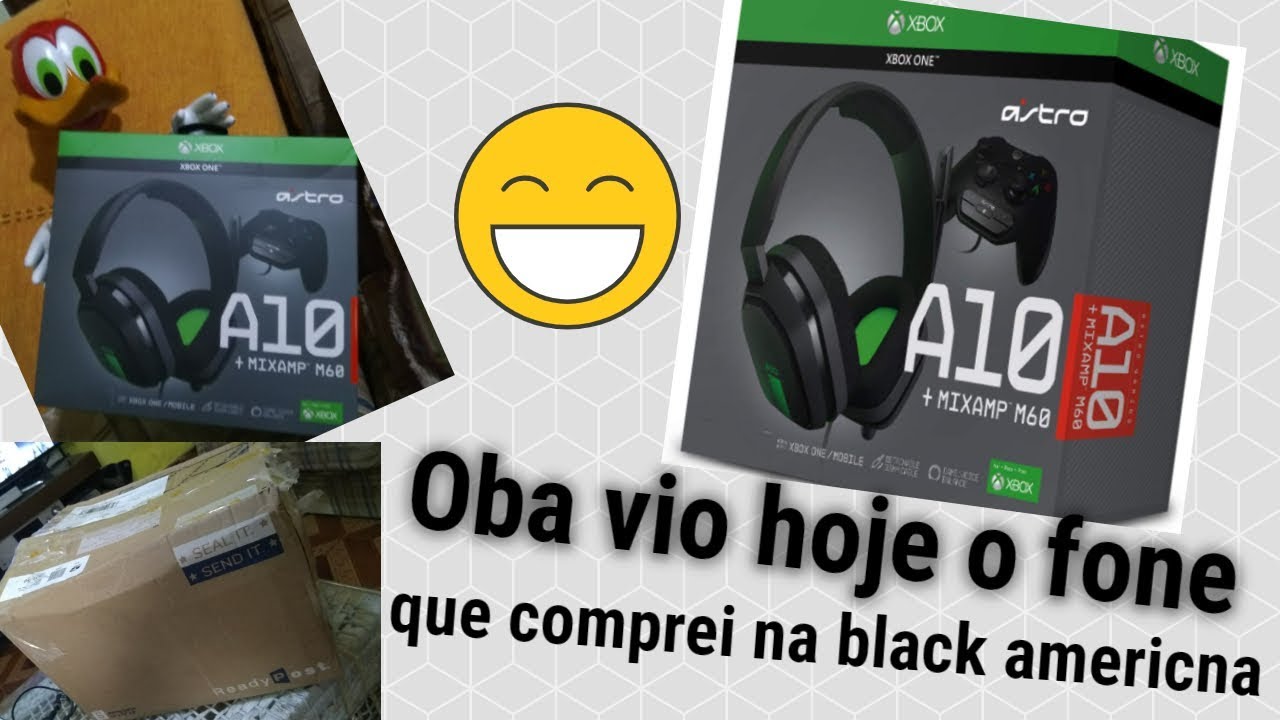 Astro A10 + mixamp m60, black friday ameicana - YouTube