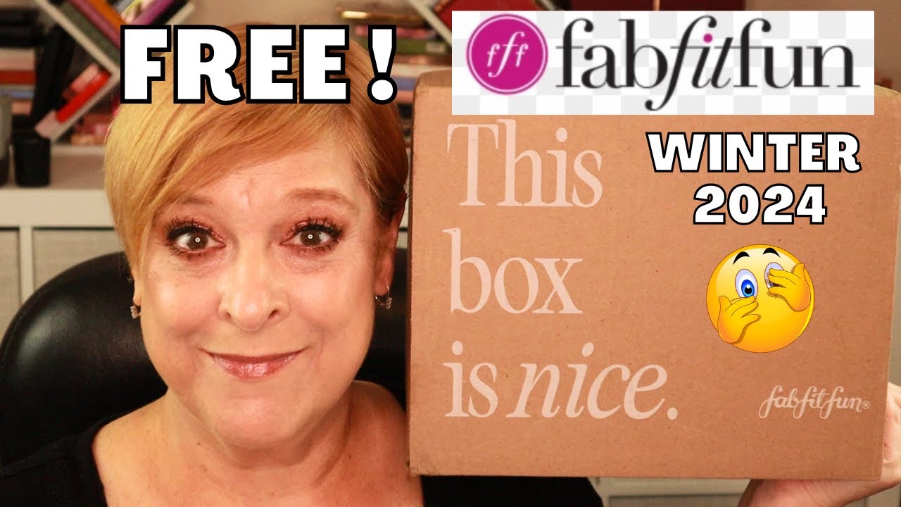 FREE FabFitFun Starter Box | Winter 2024 - YouTube