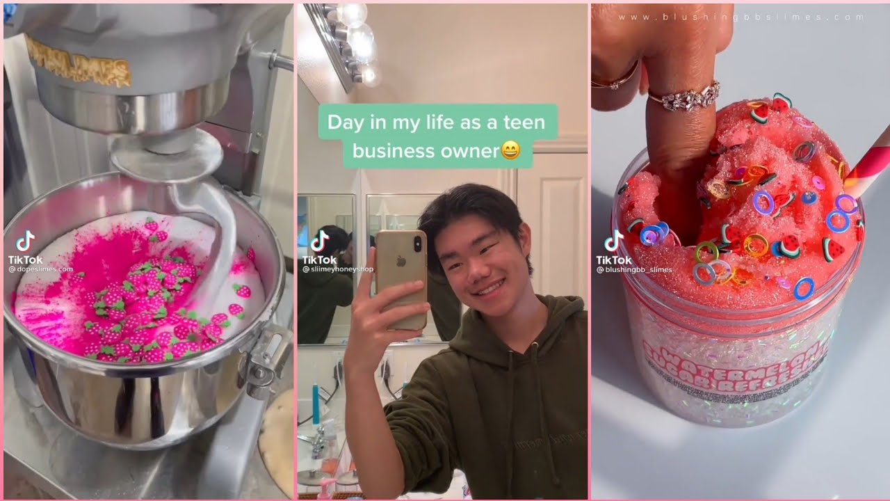 Slime Small Business-Tik tok Compilation - YouTube