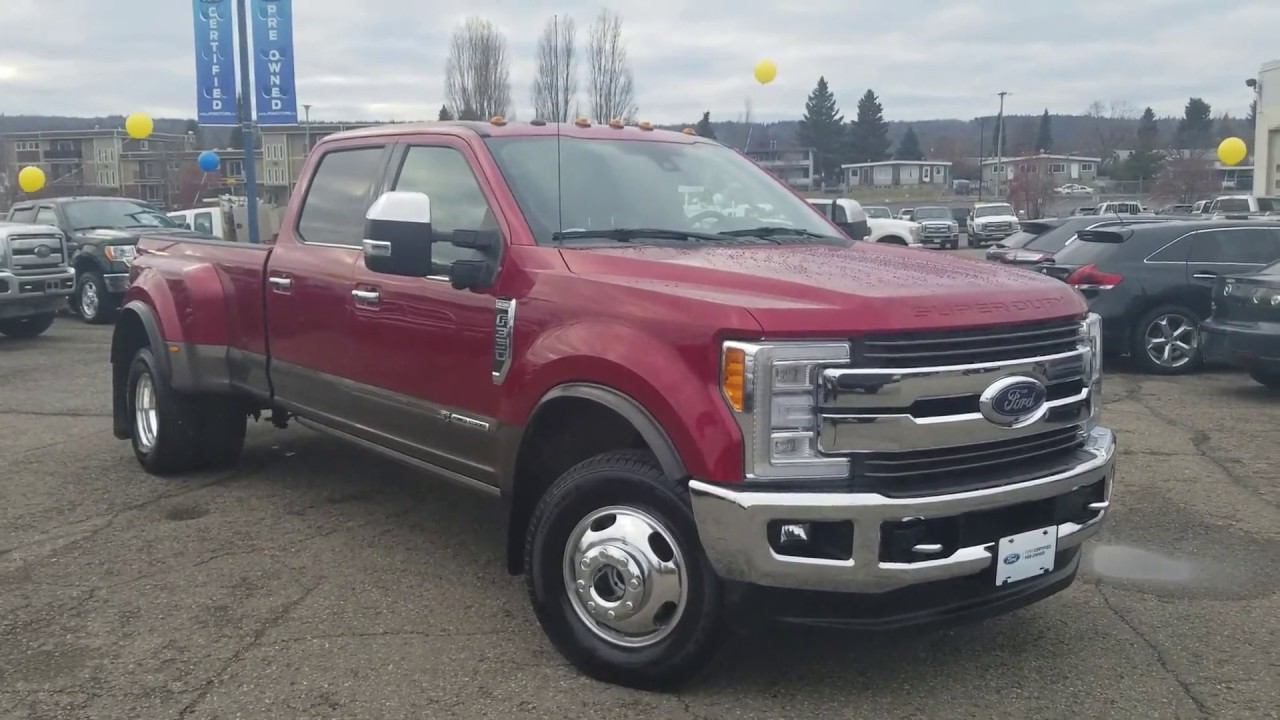 2017 FORD F-350 KING RANCH | FD99322A | PRINCE GEORGE FORD - YouTube