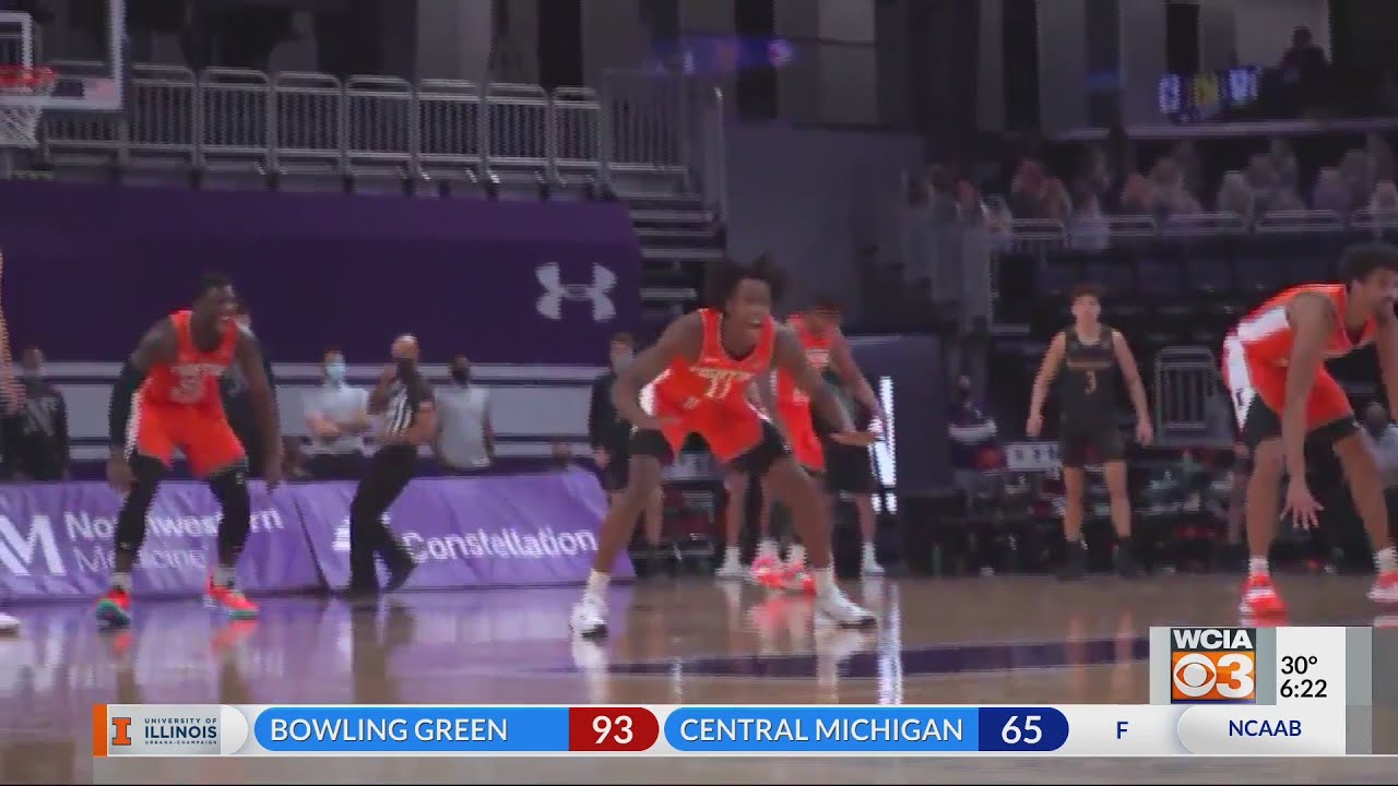 A floor-slapping win propels Illinois into matchup against Maryland ...