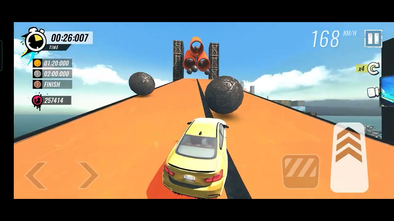 Car stunt races mega ramps Gameplay Level 30 walkthrough solution - YouTube