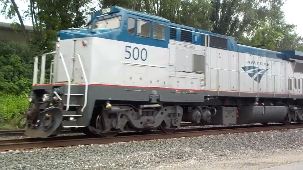 AMTK 500 w/Amtrak Borealis 1340 East 7/13/24 - YouTube