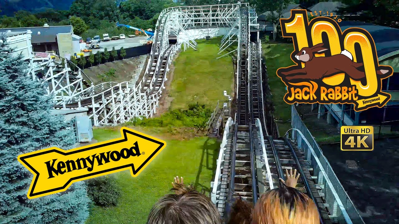 2021 Jack Rabbit Roller Coaster On Ride 4K POV Kennywood - YouTube