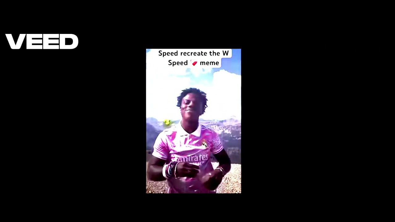 Speed recreates W Speed meme😭 - YouTube