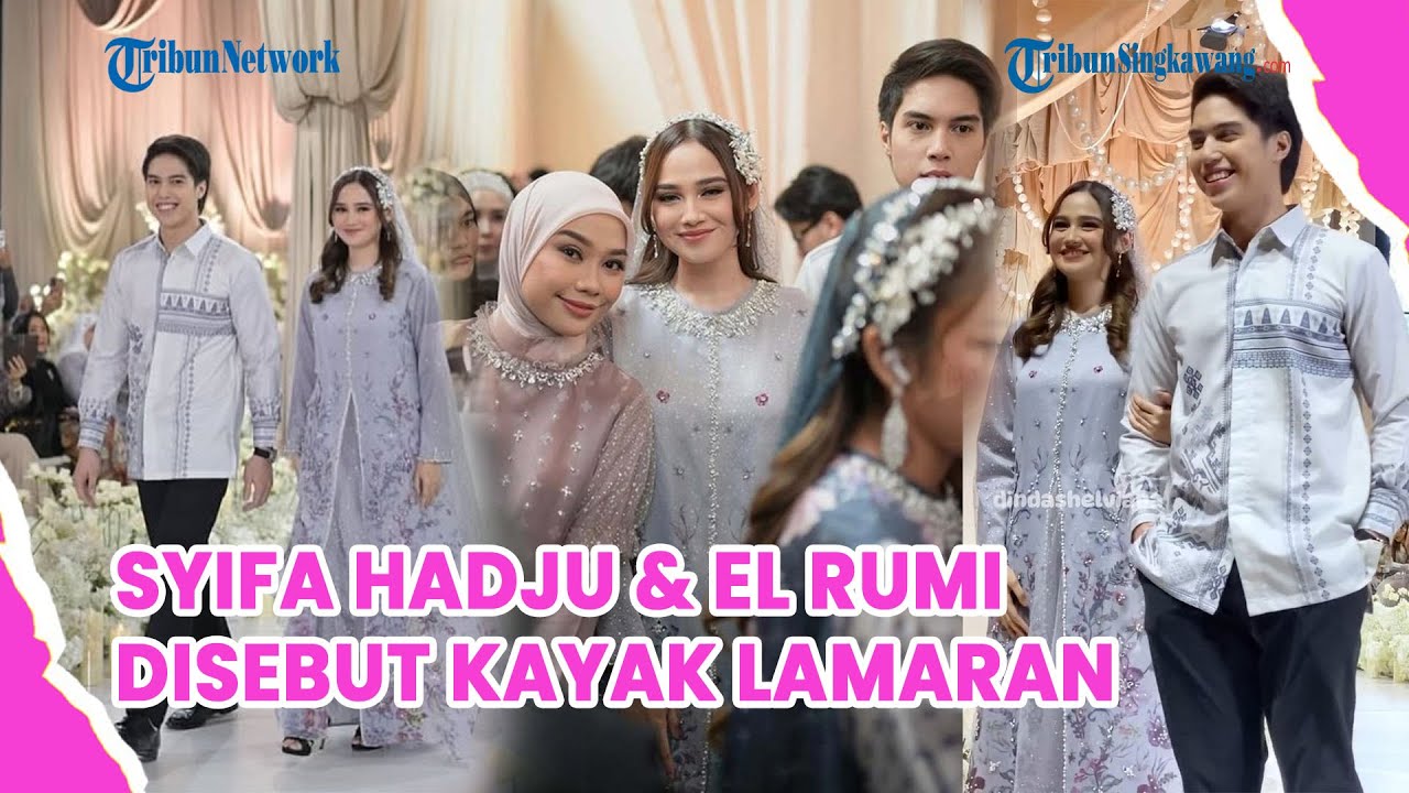 Potret Syifa Hadju dan El Rumi Fashion Show Bareng, Disebut Romantis Kayak Lamaran! - YouTube