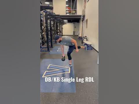 DB/KB Single Leg RDL #fitness #shorts #workout #hiit #freefire #crossfit #exercise #sports #new ...