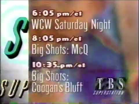 TBS Superstation Super Weekend schedule promo 1997 - YouTube