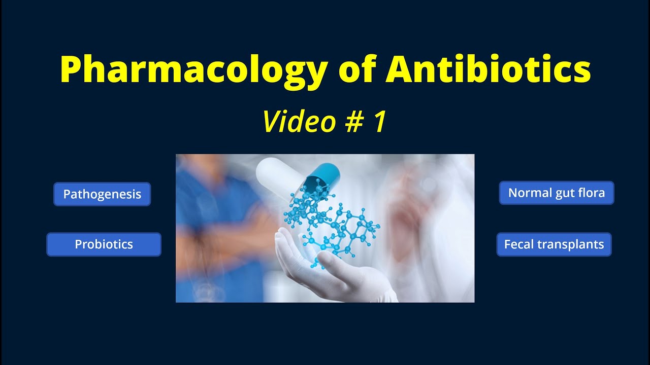 Pharmacology of Antibiotics (video # 1): Pathogenesis & normal ...