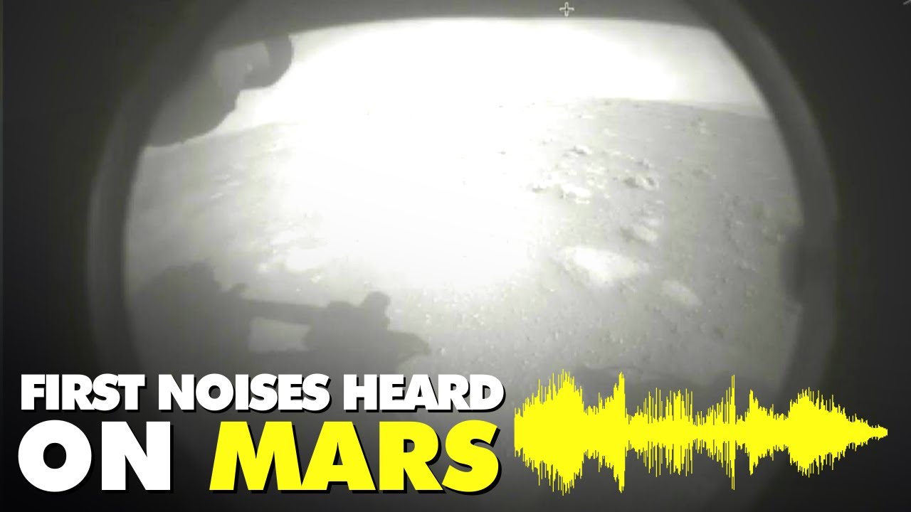 First Sounds On Mars Heard By Perseverance Rover Youtube