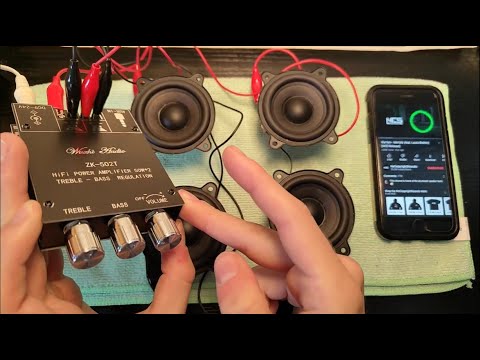 100w Cheap Mini Amp - Wuzhi ZK-502T Unboxing Assembly and Test