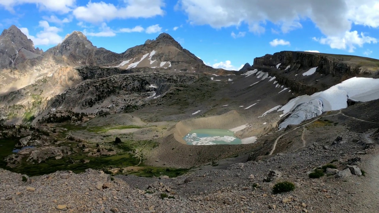 Trail leading to Hurricane Pass - YouTube