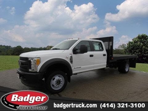 2017 Ford F450 XL Crew Cab Flat Bed Badger Isuzu Truck Center #41718 ...