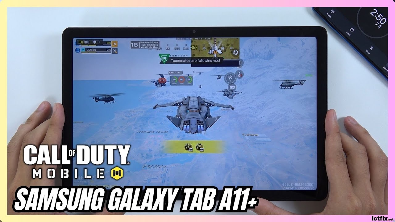 Samsung Galaxy Tab A11+ Call of Duty Mobile CODM Gaming Test - YouTube