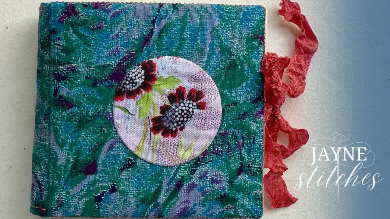 How to Hand Stitch a Needle Book | With Hand Appliqué Decoration - YouTube