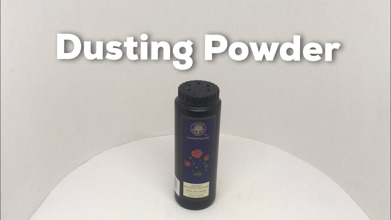 Forest Essentials Rose Dusting Powder - YouTube