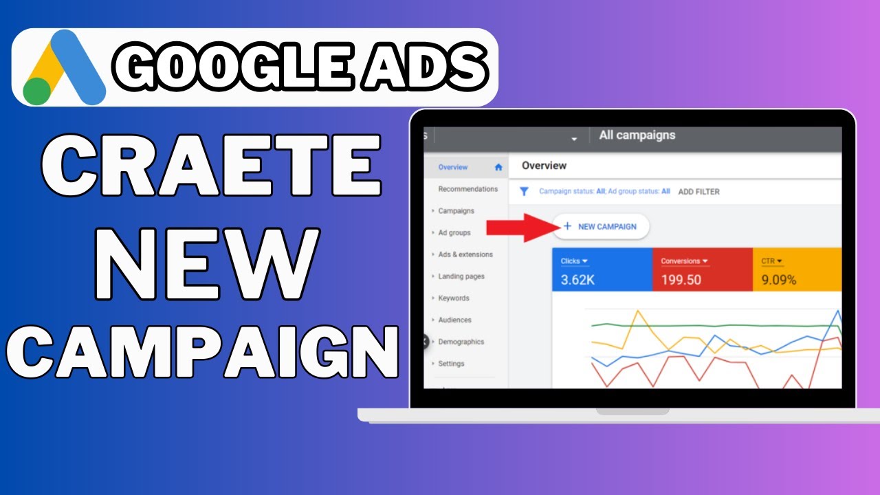 How To Create New Campaign In Google Ads (Full Guide) - YouTube