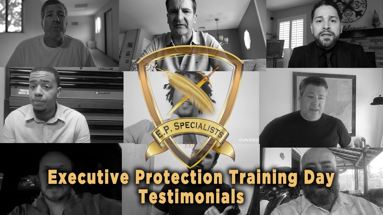 Executive Protection Training Day - Testimonials 2 - YouTube