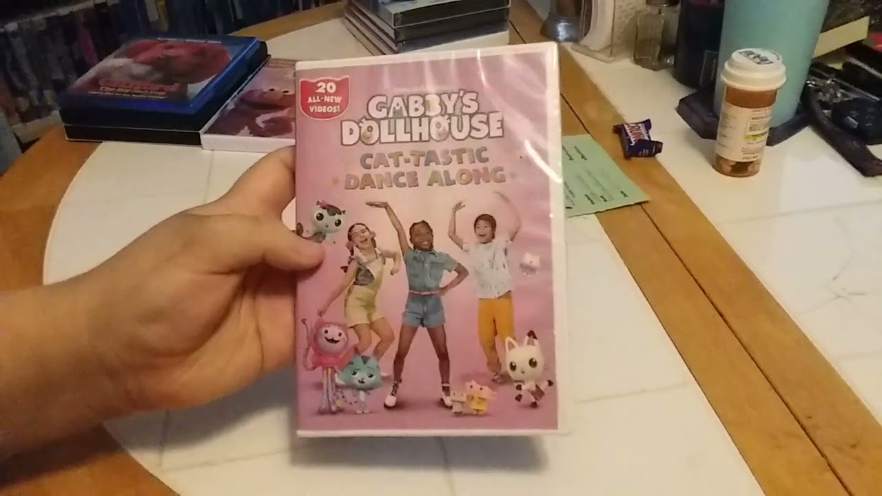 Gabby's Dollhouse: Cat-Tastic Dance Along DVD Unboxing - YouTube