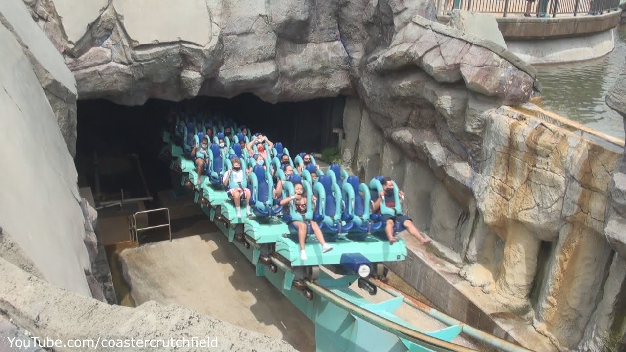 Kraken (Off-ride HD) SeaWorld Orlando - YouTube