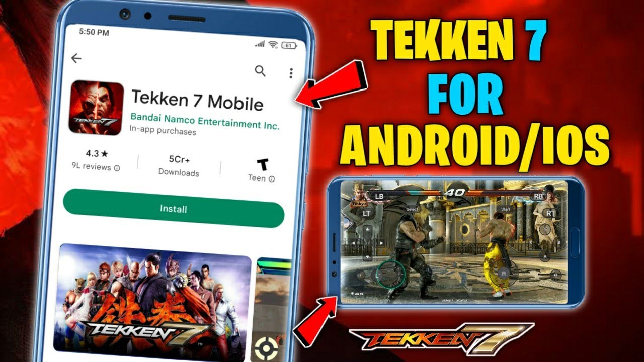 TEKKEN 7 FOR ANDROID/IOS | HOW TO DOWNLOAD TEKKEN 7 IN ANDROID/IOS 2023 ...