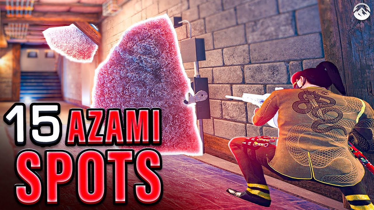 15 BROKEN AZAMI Spots on Chalet that guarantee wins! - Rainbow Six ...