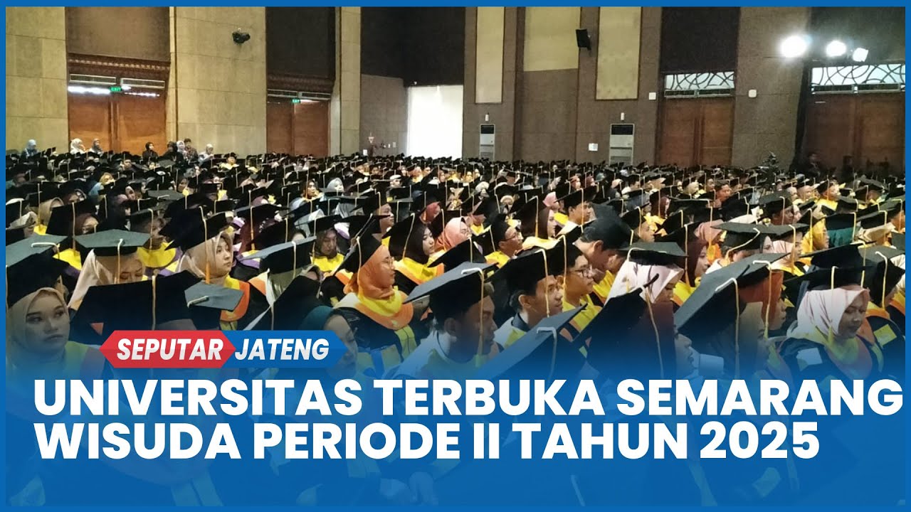 UT Semarang Kukuhkan 850 Wisudawan dari 13 Kabupaten-Kota di Jawa ...