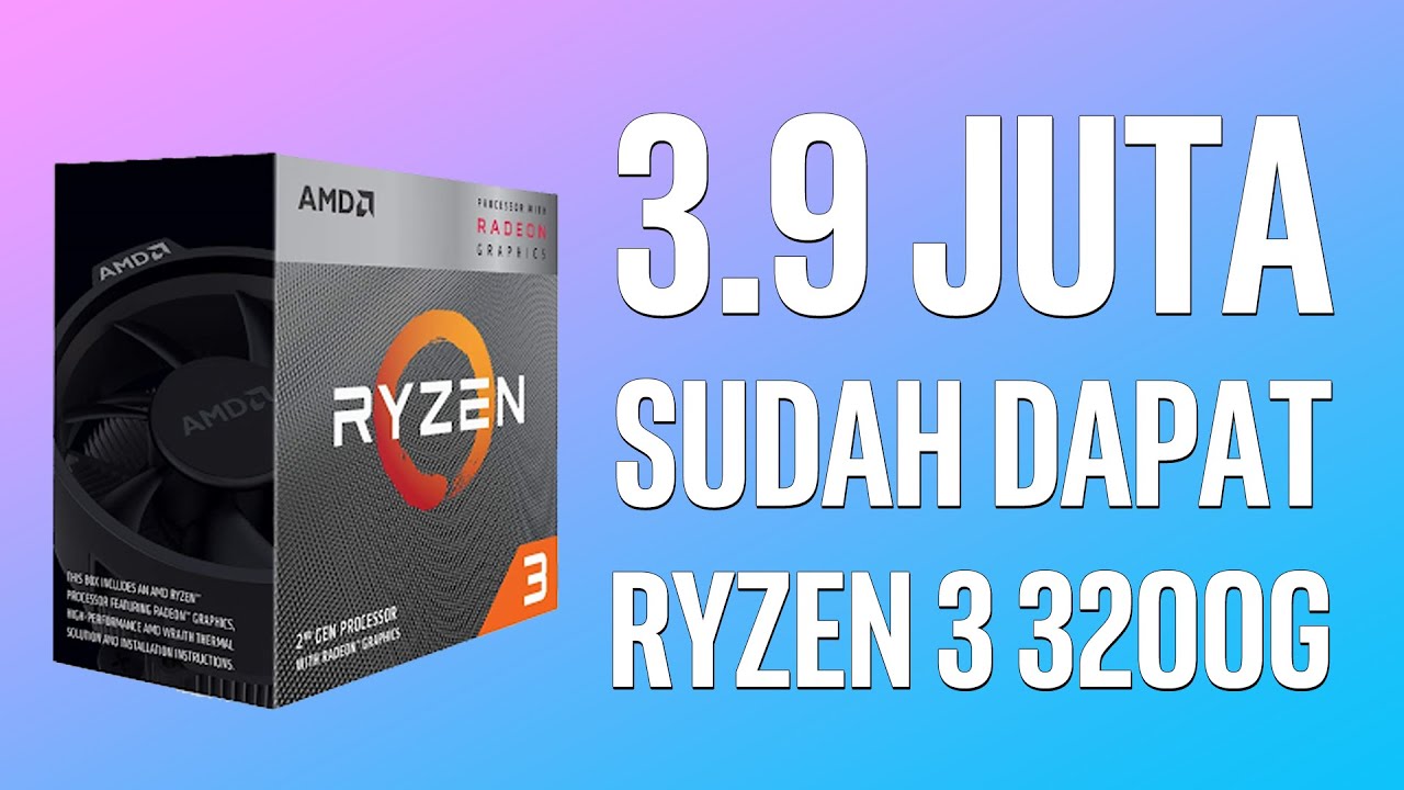 RAKIT PC murah dan irit cuma 3,9 juta dapat PC GAMMGING!!! AMD RYZEN3 ...