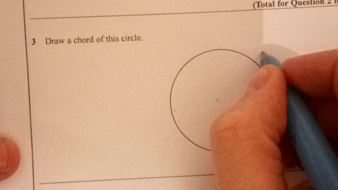 Labelling a circle ⭕. Foundation New GCSE (9-1) Calculator Exam ...
