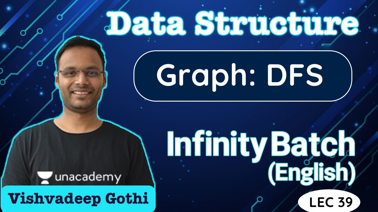 Graph Dfs L 39 Data Structure Infinity Gate 2022 Vishvadeepgothi Youtube