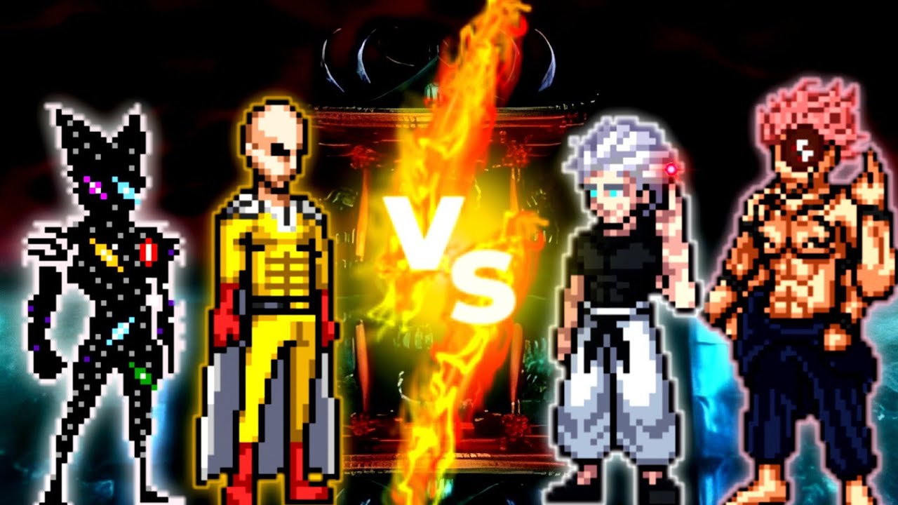 Accurate Saitama SM OP & Cosmic Garou V2 OP VS Manga Gojo V4 OP ...