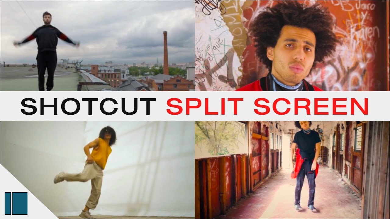 Shotcut split screen tutorial | Split screen effect | Shotcut tutorial in hindi - YouTube