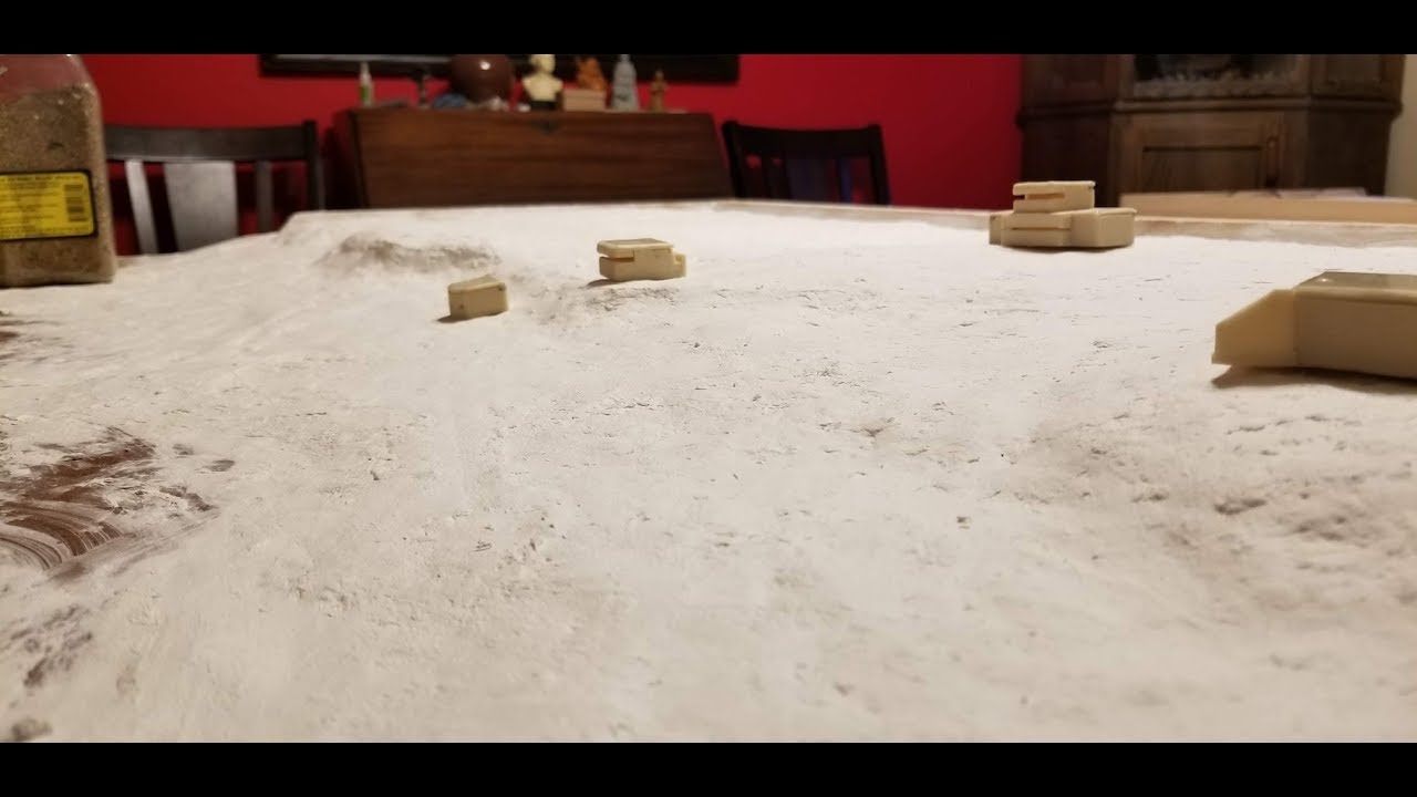 6mm D-Day Project: Molding the landscape and prepping bunkers - YouTube