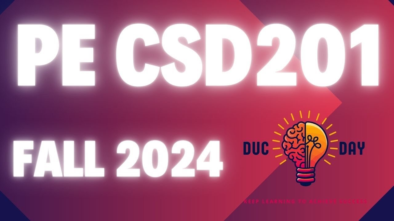 Ôn Tập PE CSD201 FALL 2024 - YouTube